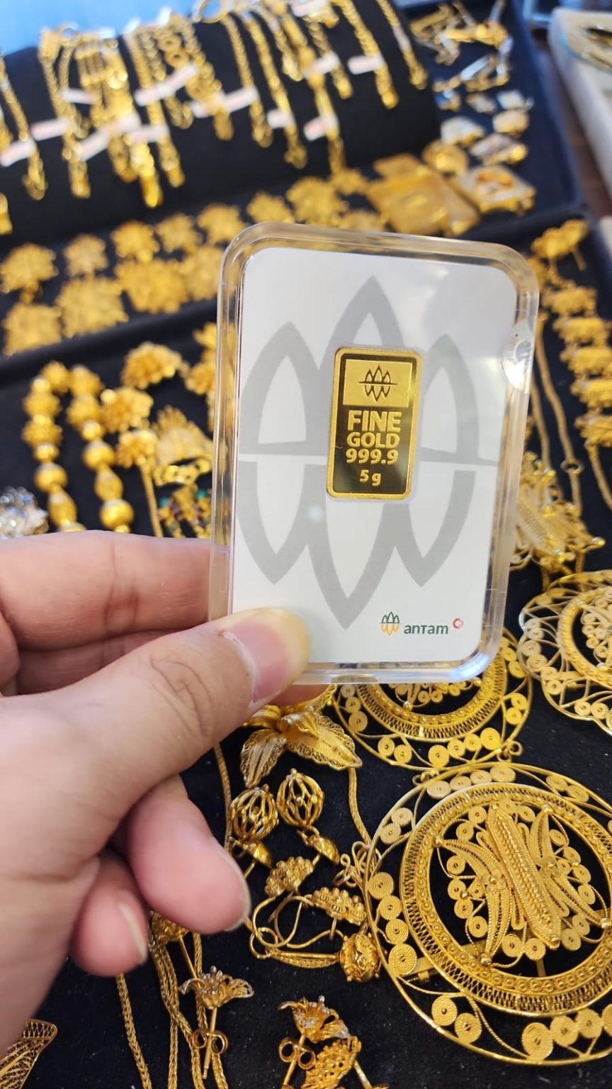 Akhir Desember 2025, Harga Emas di Banda Aceh Tembus Rp7.750 Ribu per Mayam
